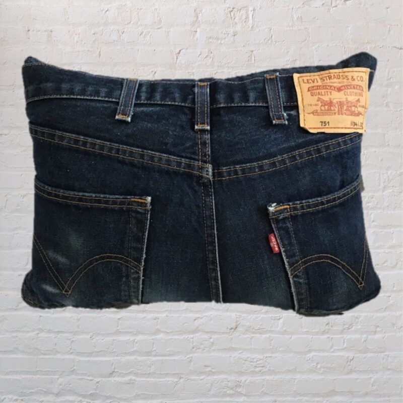 MOD Denim Gadget Cushion | Dark Blue 751 Jeans Pillow